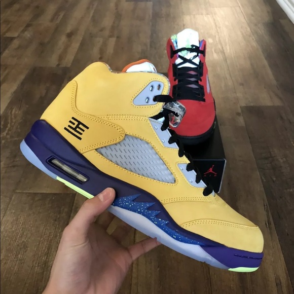 Shoes | Retro Jordan What The 5s | Poshmark